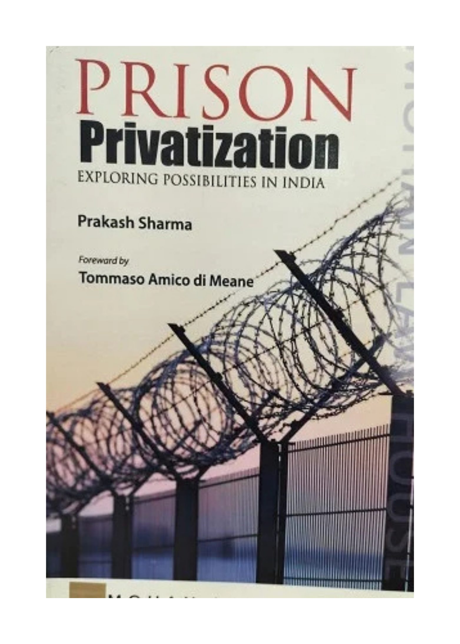 Prison Privatization Exploring Possibilities in India